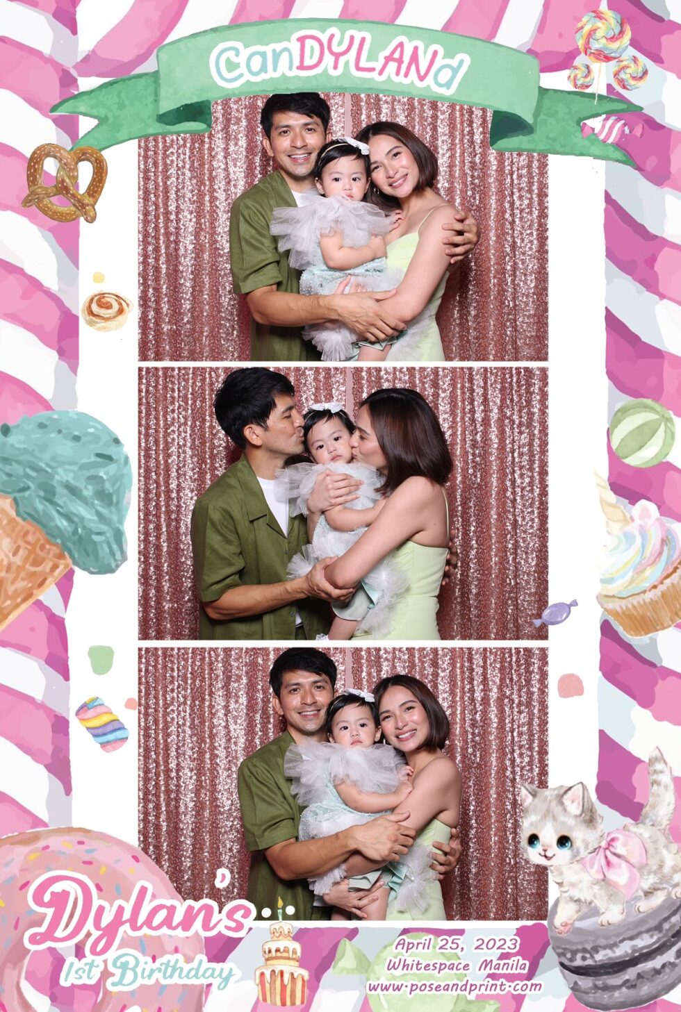 Dylan's 1st Birthday - GIF Booth - Pose And Print Photobooth Philippines
