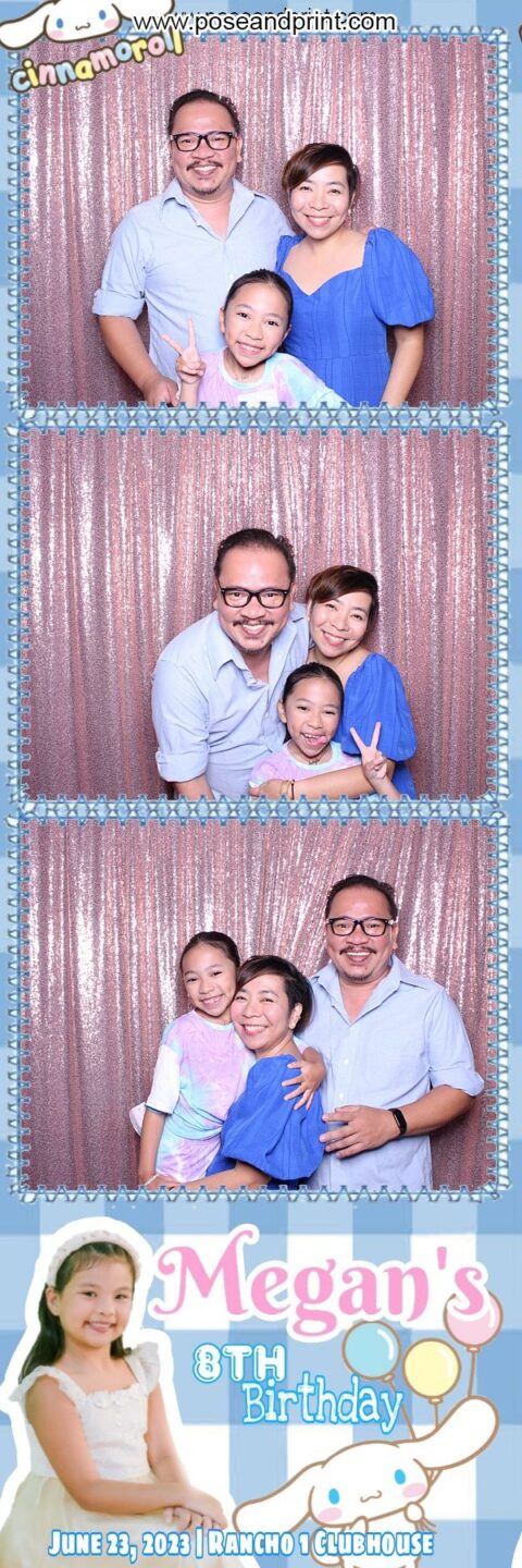 Megan's 8th Birthday - Pose And Print Photobooth Philippines