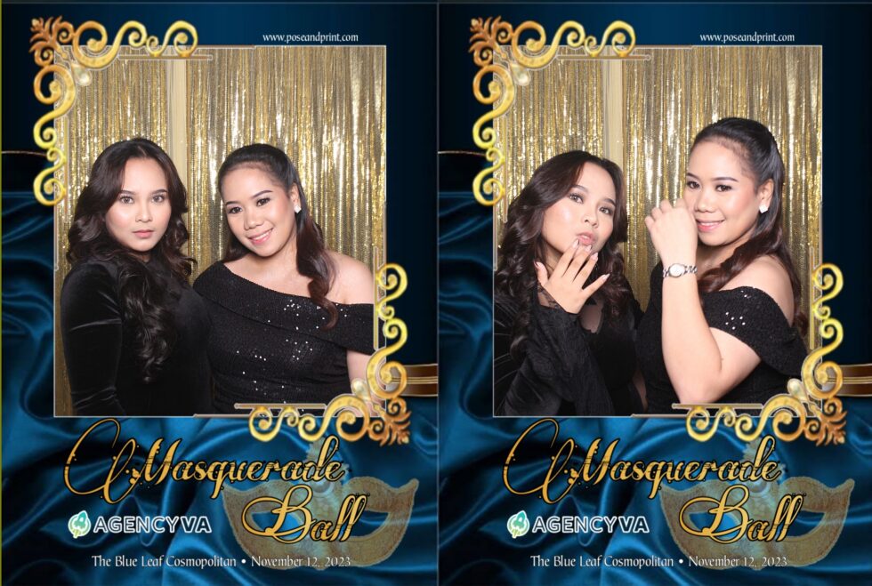 Agency VA Masquerade Ball - GIF Booth - Pose And Print Photobooth ...