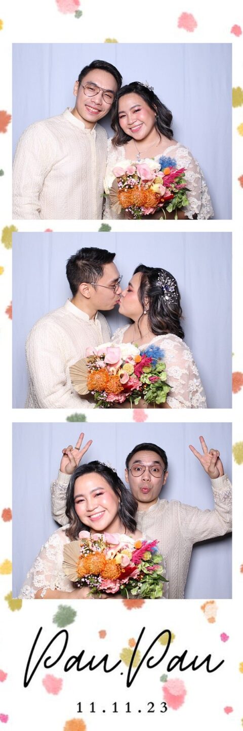 Pau and Pau's Wedding - Pose And Print Photobooth Philippines