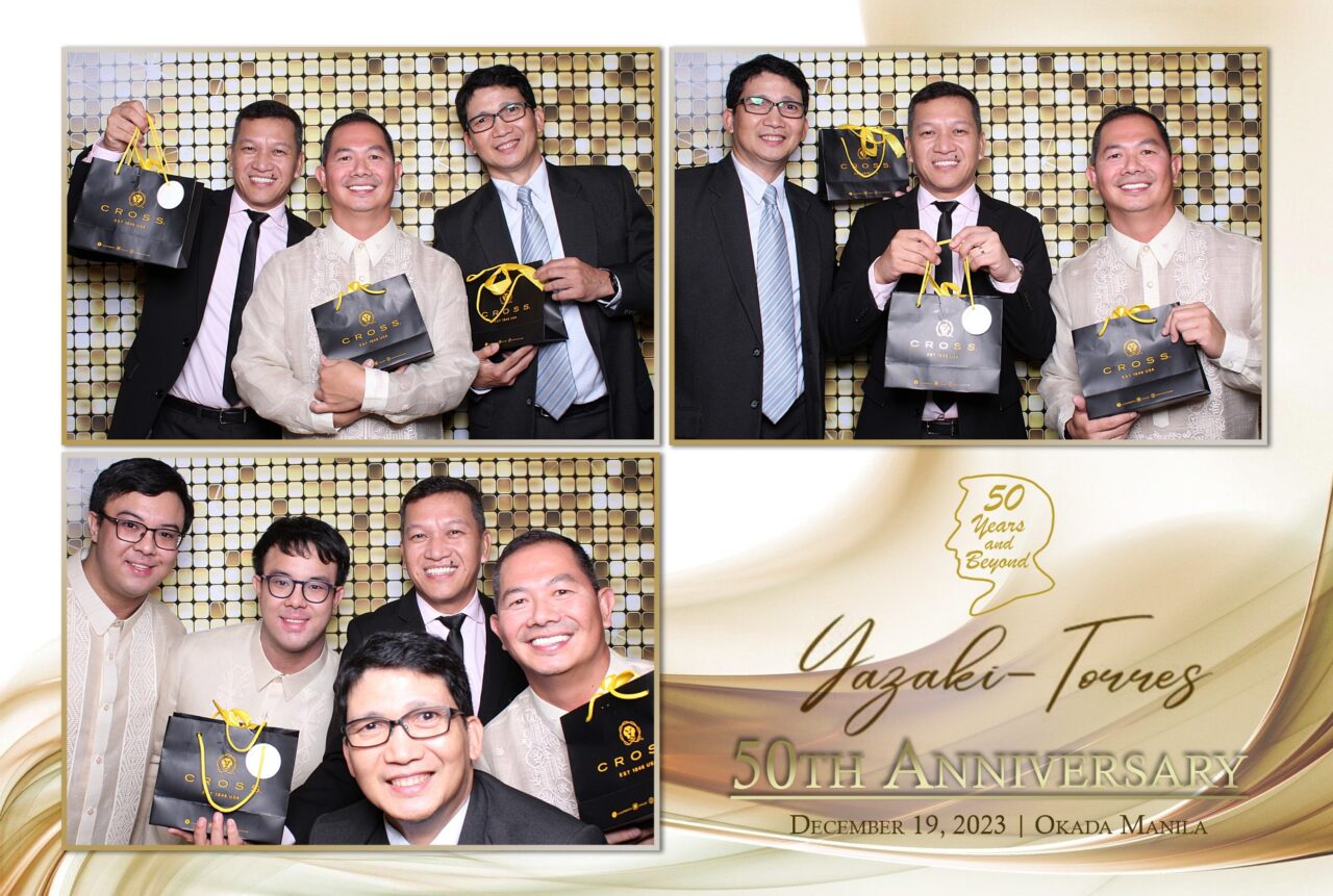 Yazaki-Torres 50th Anniversary - Pose And Print Photobooth Philippines